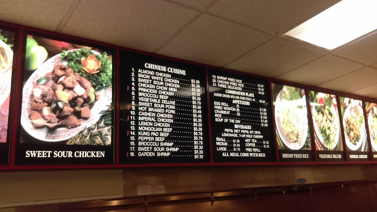 Menu at General Star Kitchen restaurant, McPherson