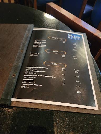 Menu at Glass Lounge at the Hyatt Place pub & bar, Portland