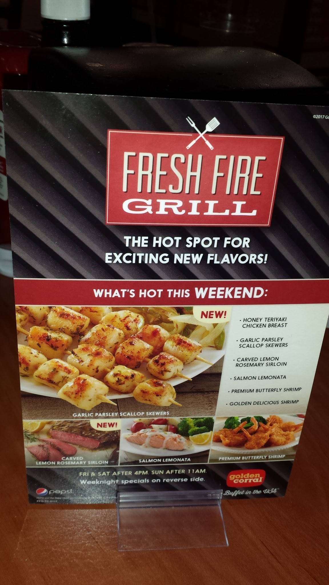 Menu at Golden Corral Buffet & Grill restaurant, Whitehall, E Main St