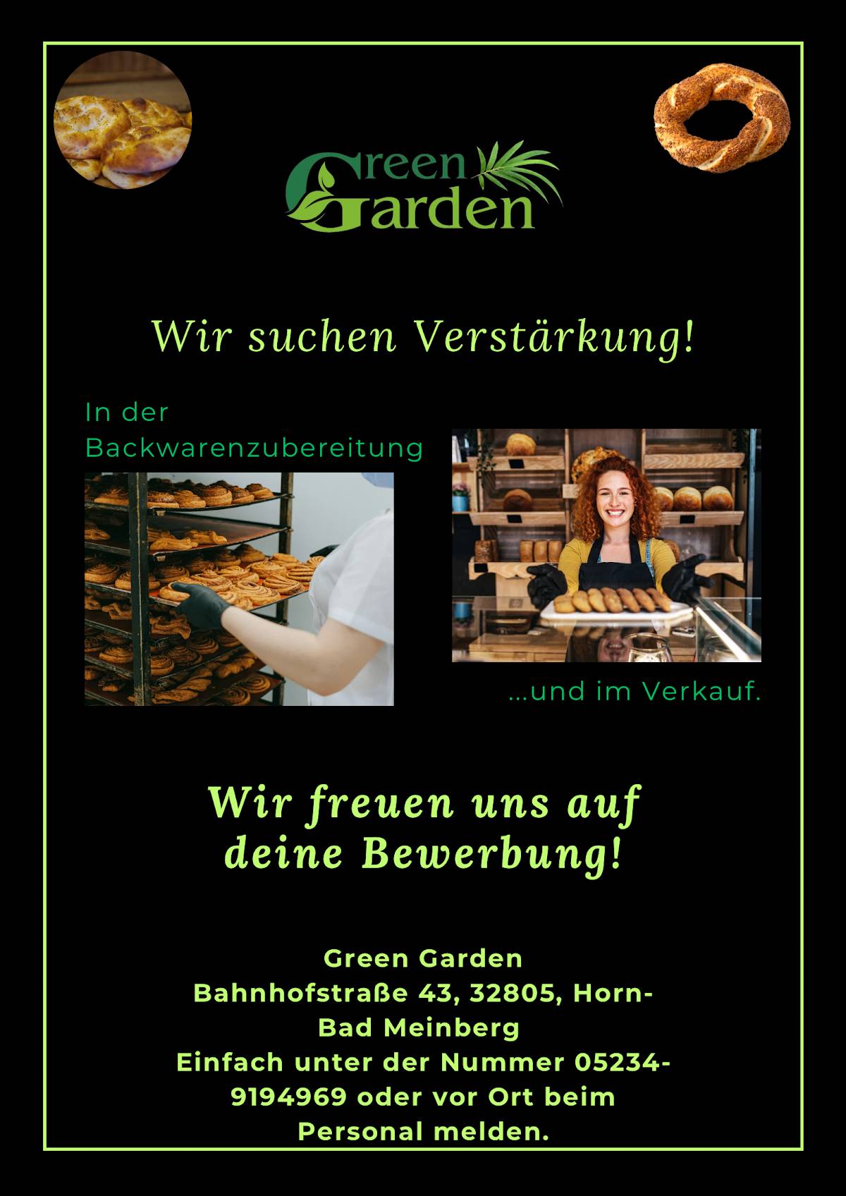 Menu at Green Garden restaurant, Horn-Bad Meinberg