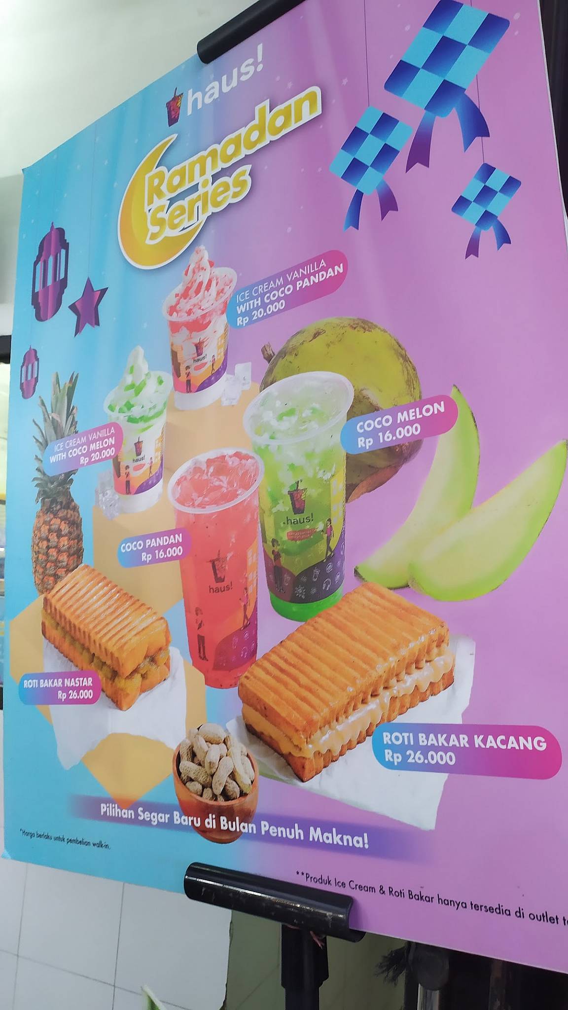 Menu at HAUS cafe, East Jakarta, Jl. Cilangkap Baru No.8 4