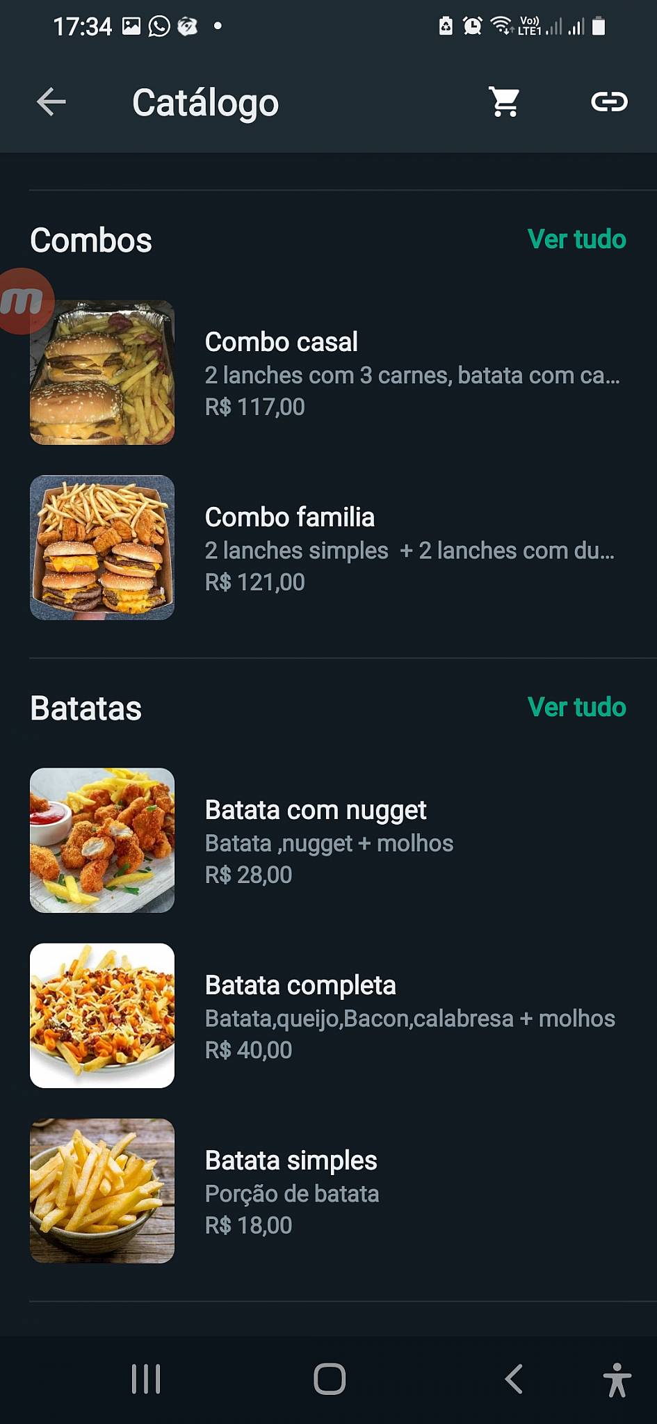 Menu em Hambúrgueria Burgueer pub & Bar, Petrópolis