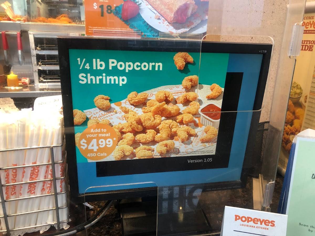 Menu at Popeyes Louisiana Kitchen fast food, Hamilton, The Centre On ...