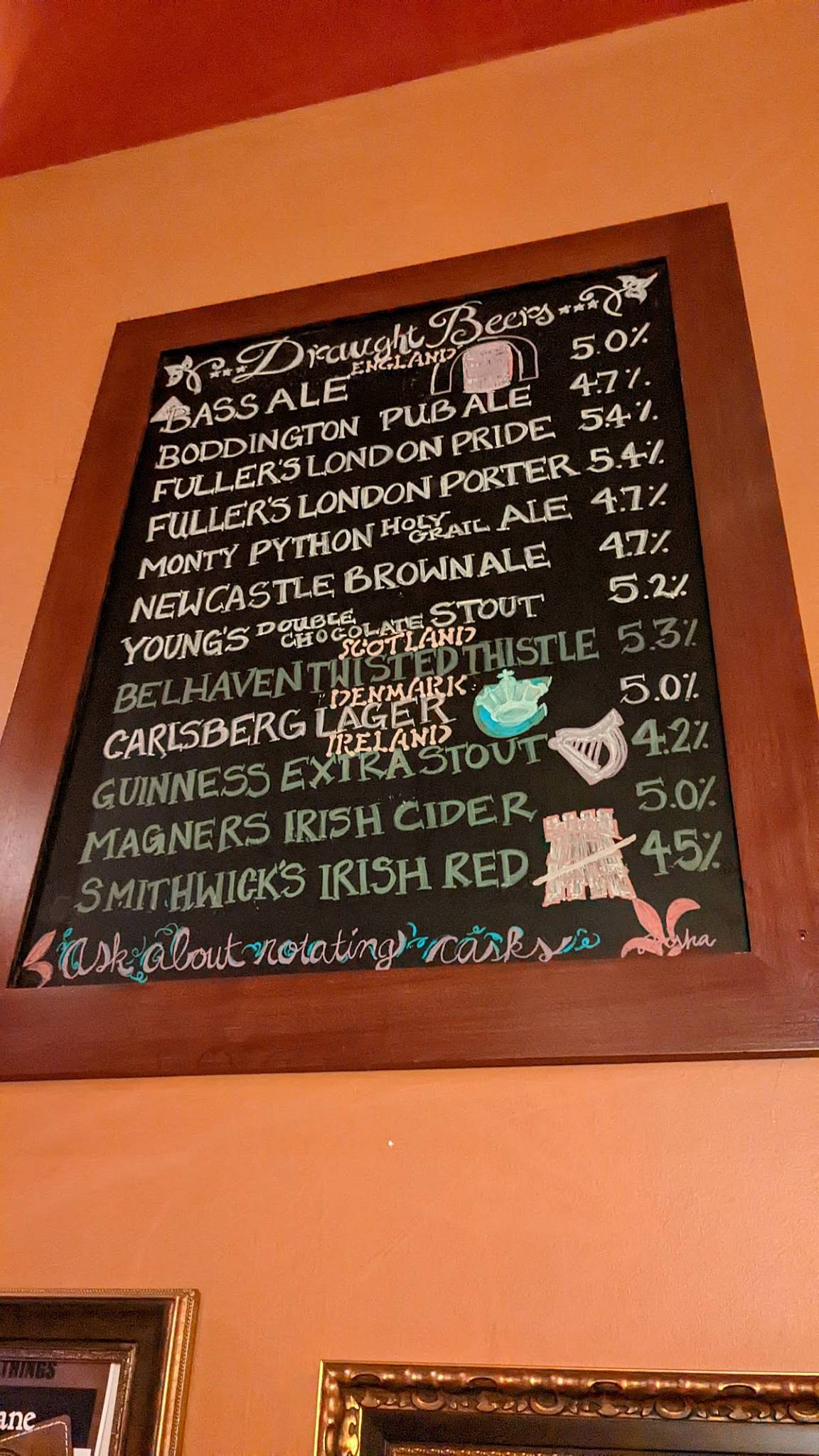 Menu at Park Lane Tavern of Hampton pub & bar, Hampton