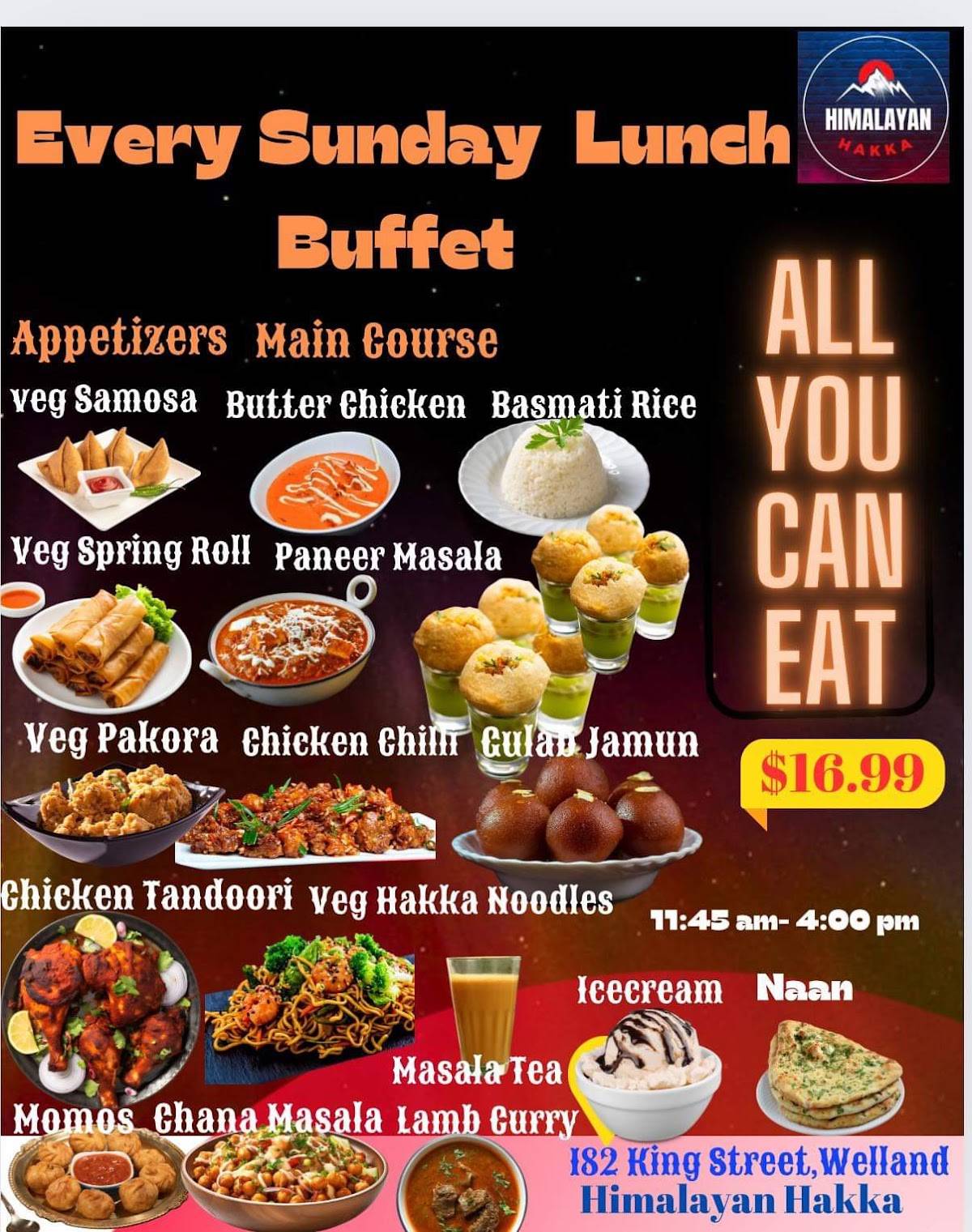 Carta de Himalayan Hakka(Best Chinese-Indian and Nepalese Restaurant ...