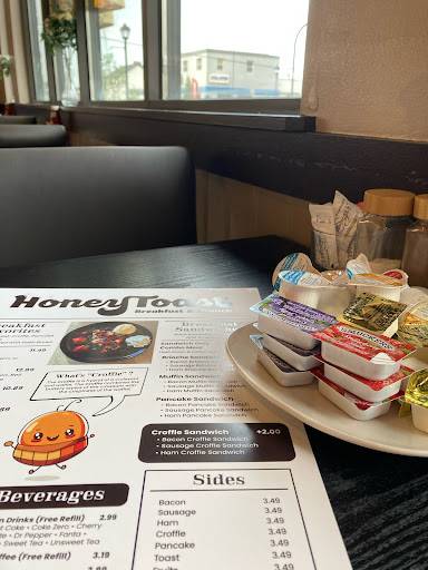 Menu at Honey Toast Breakfast & Brunch restaurant, Fairborn