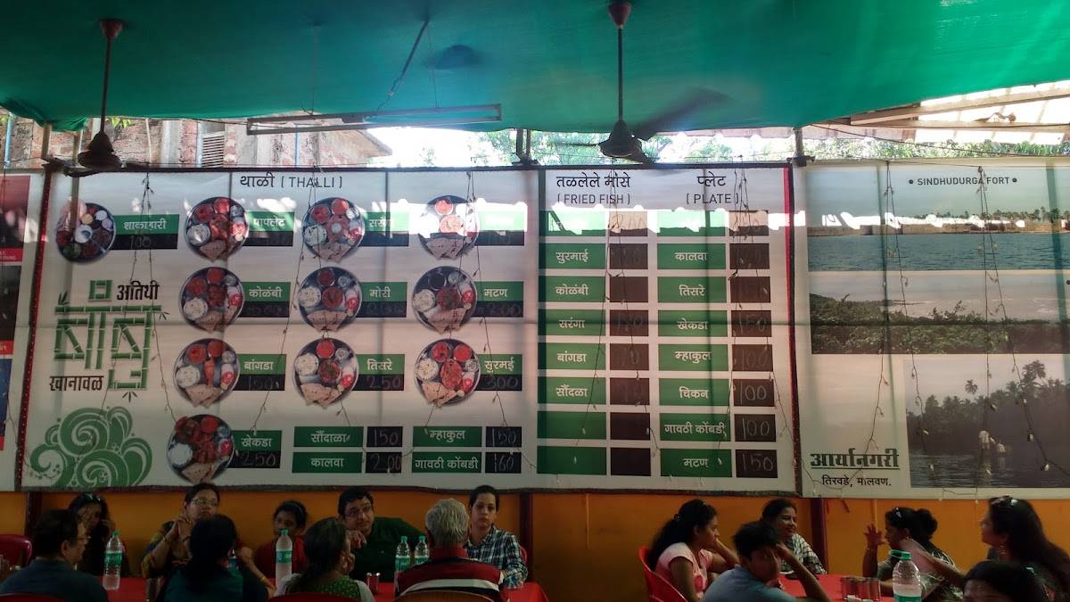 Menu at Hotel Atithi Bamboo, Malvan
