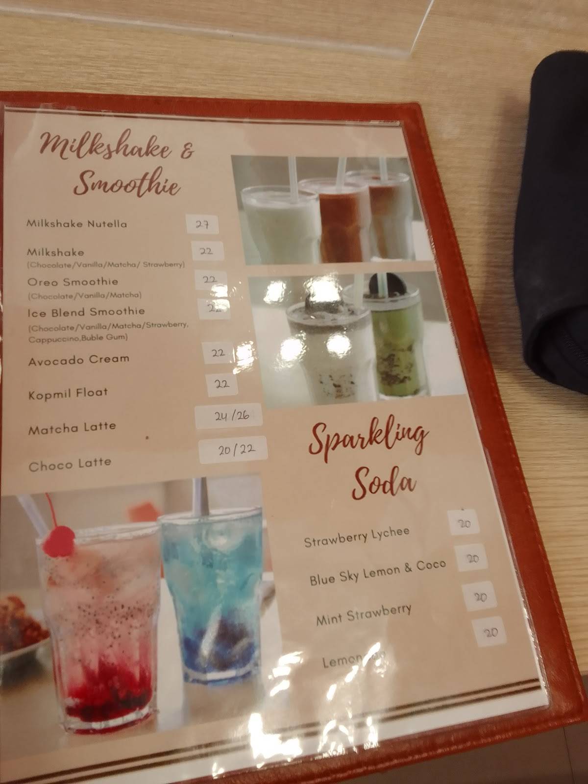 Menu at Hoya Bakery & Resto, Padang, Jl. Raya Indarung-Rimbo Datar