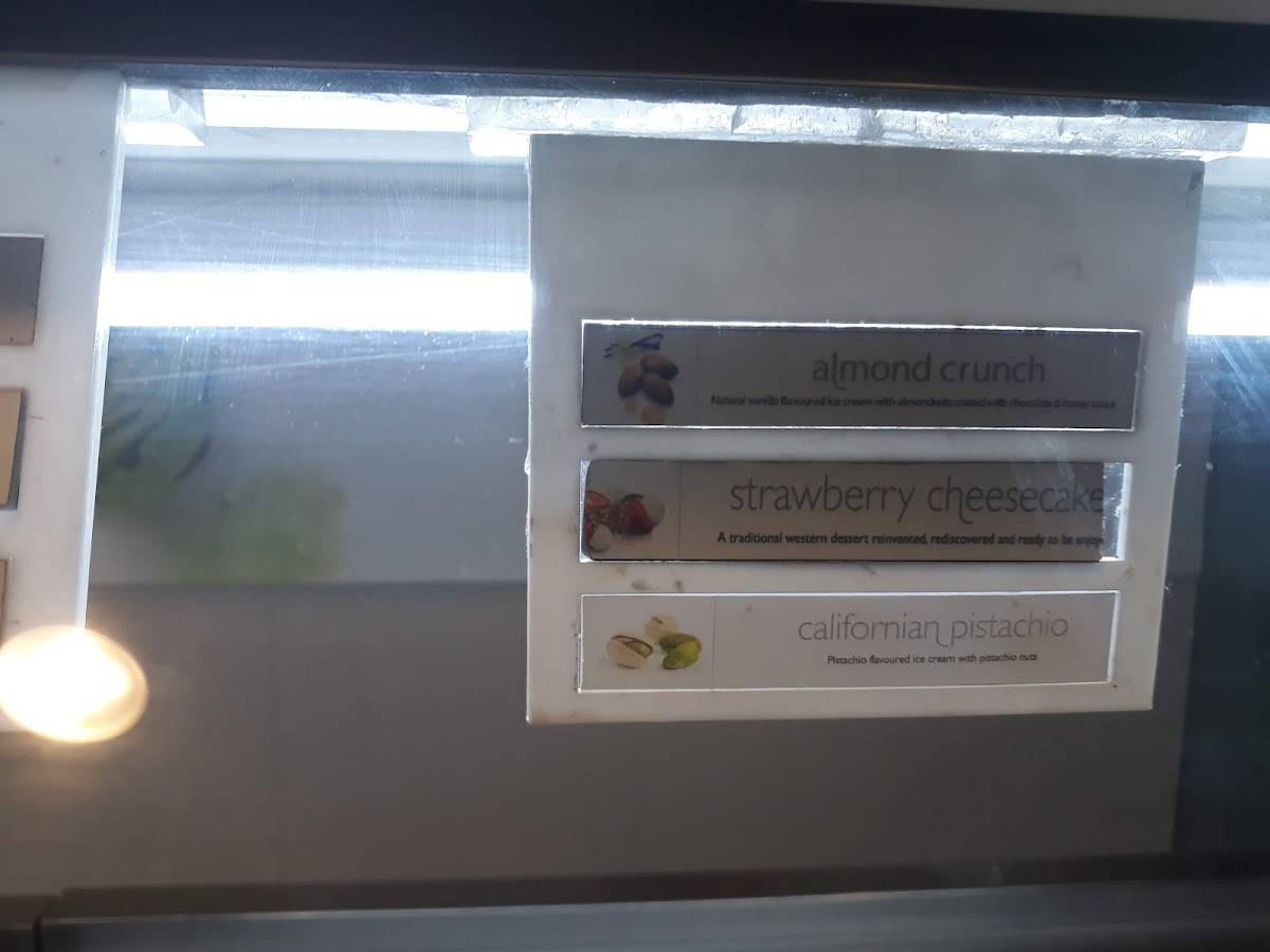Menu at Ibaco Ice Cream, Guntur