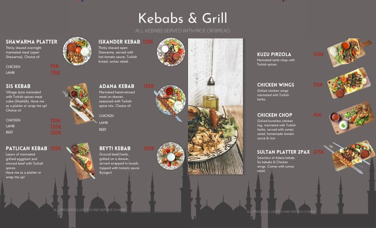 Menu at Istanbul Corner Bali - Shawarma and Grill restaurant, Kuta Selatan