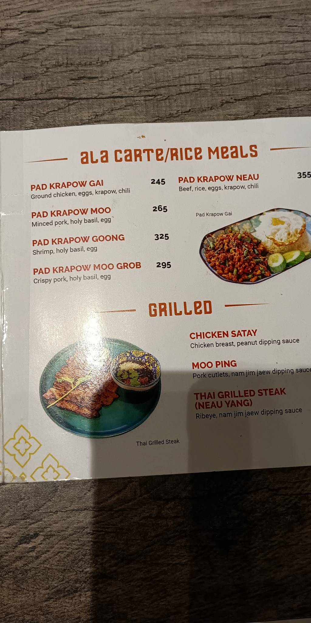 Menu at It's a Thai - Calamba restaurant, Calamba