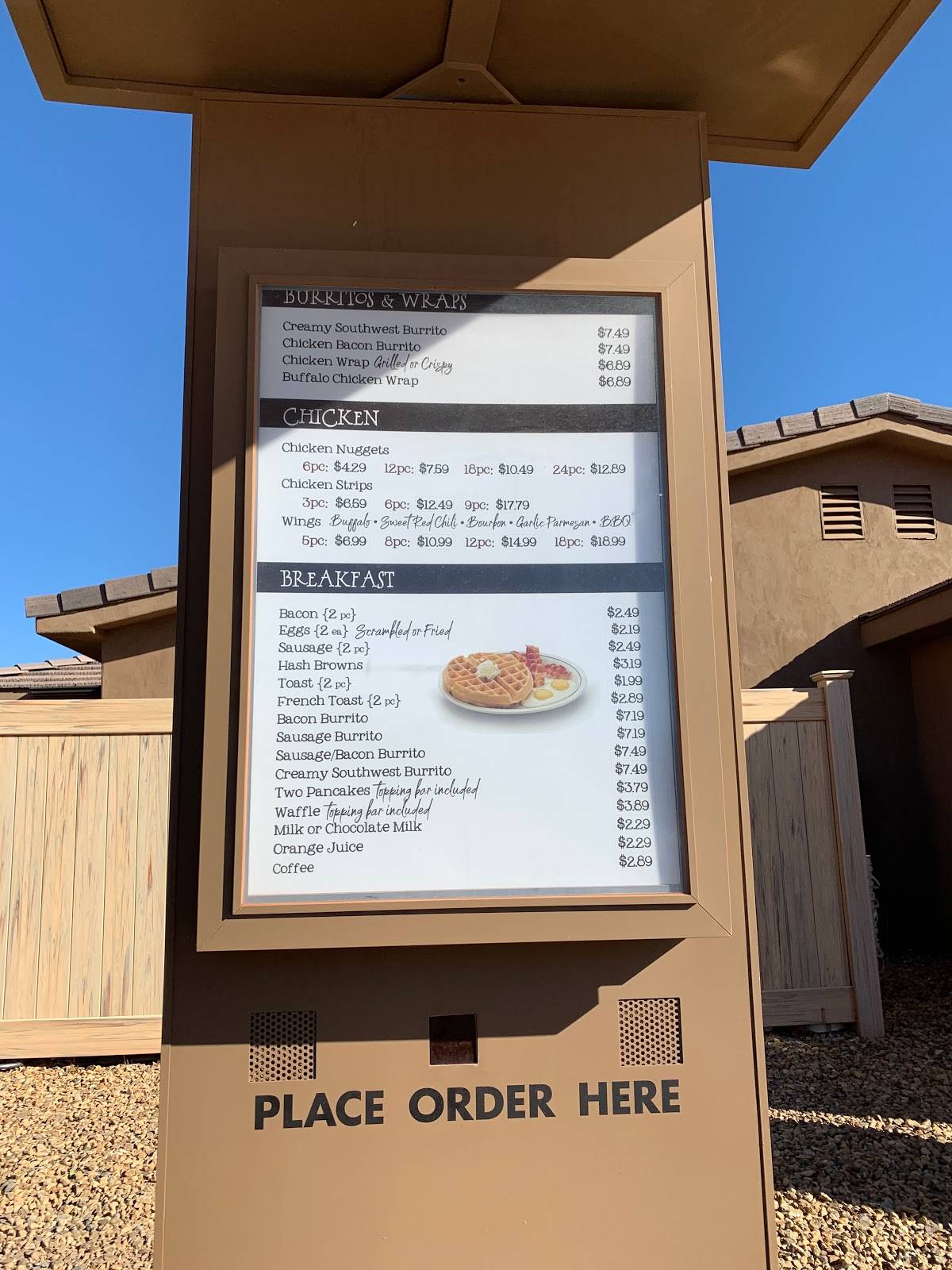 Menu at The IceBox Grill fast food, Ivins