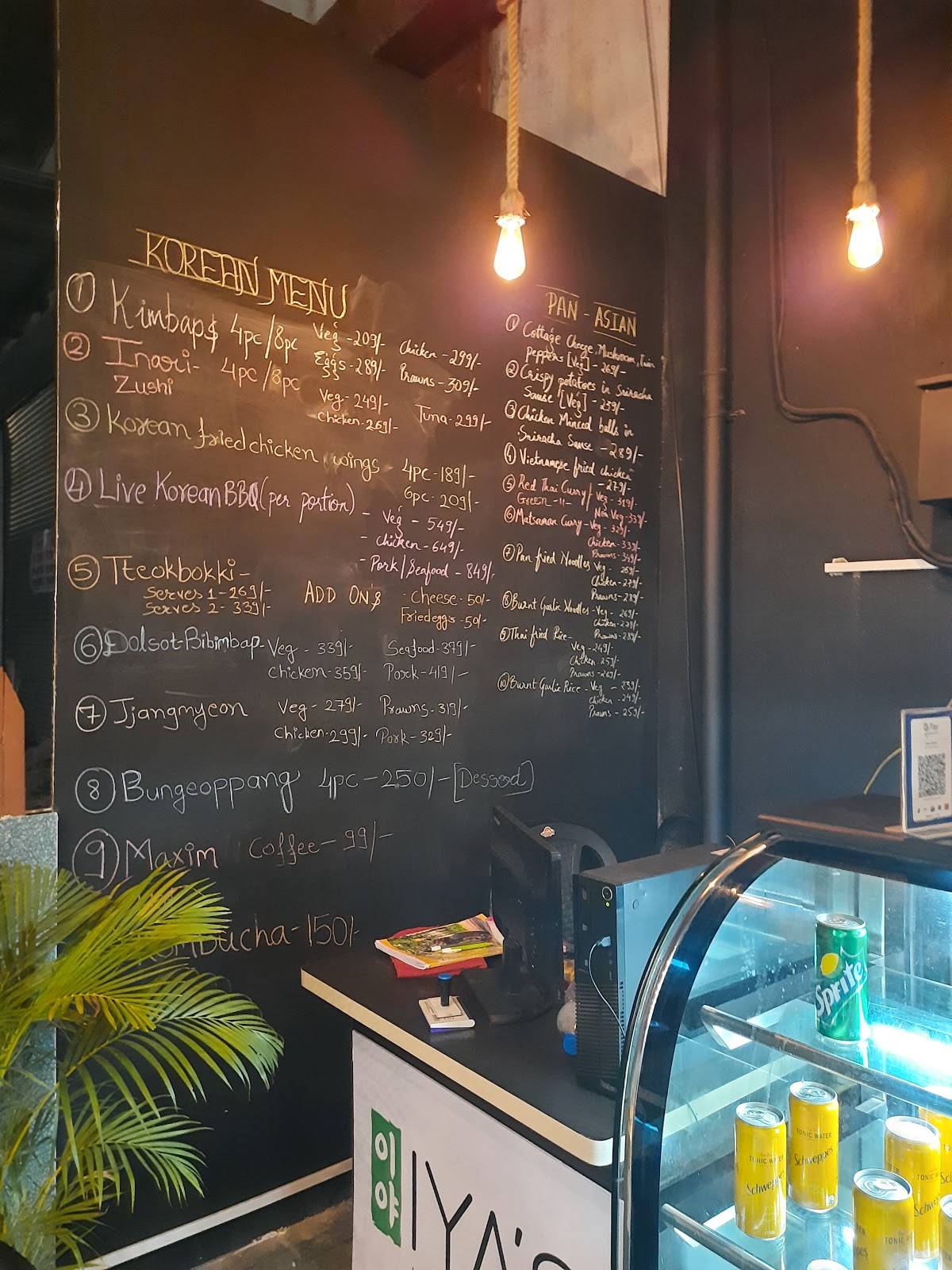 Menu at Iya's Korean Kitchen - Dine in, Pune