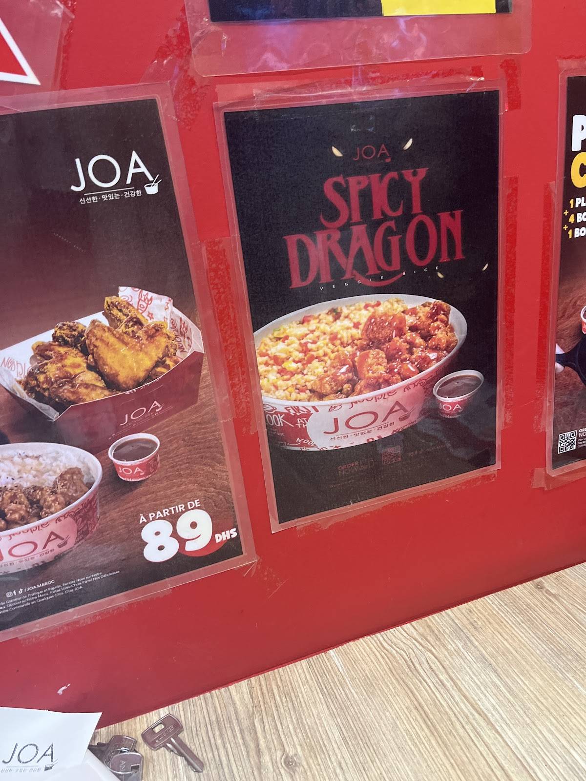 Carta del restaurante JOA 2MARS, Casablanca