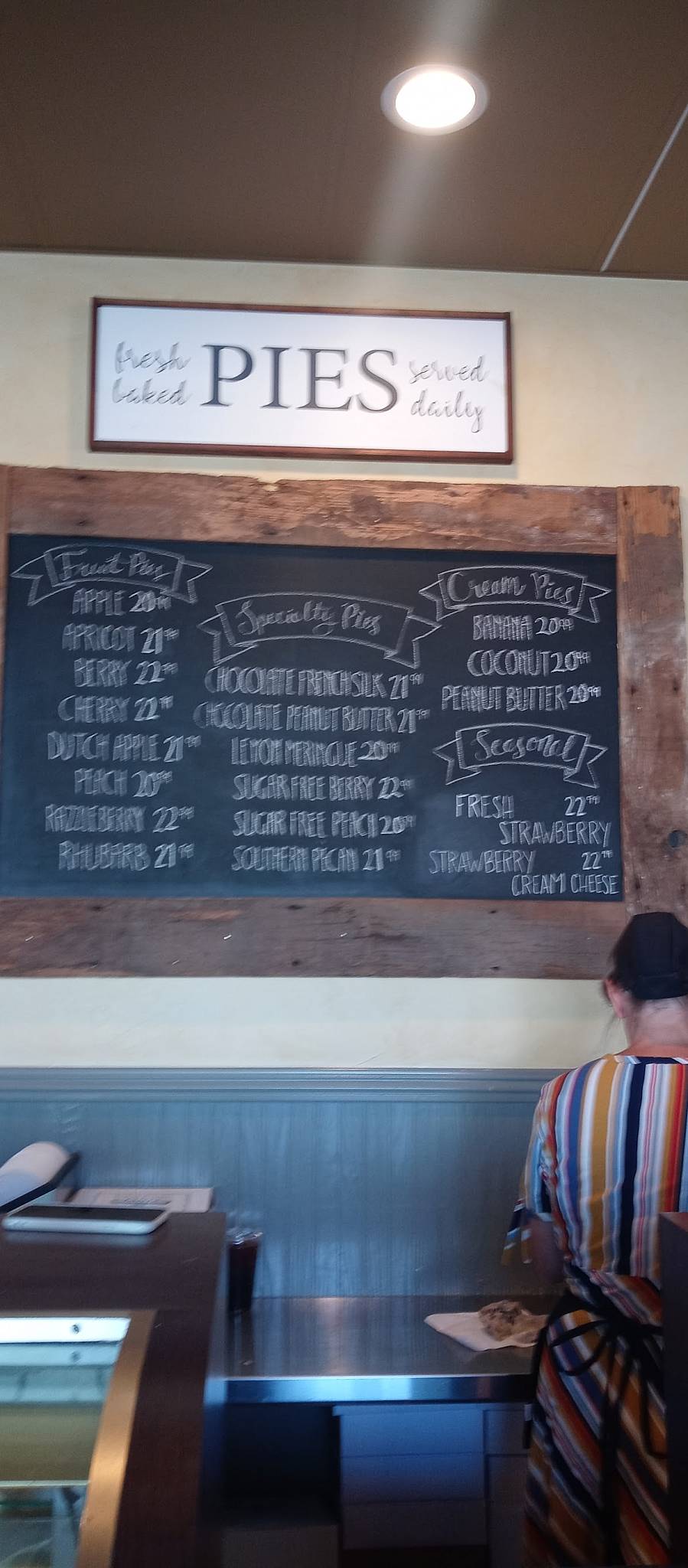 Menu at Jantz Café & Bakery, Atwater, 987 Bellevue Rd
