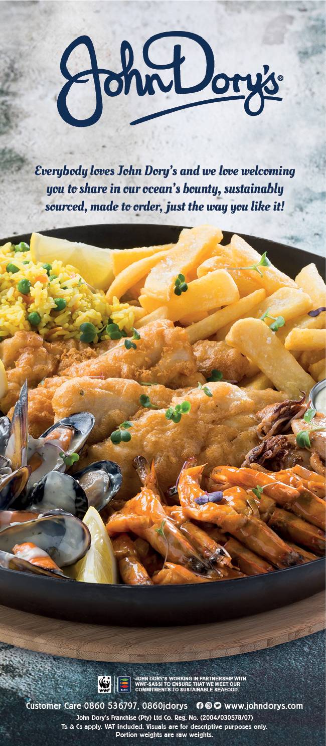 Menu at John Dory's Cornubia restaurant, Blackburn, Shop U43