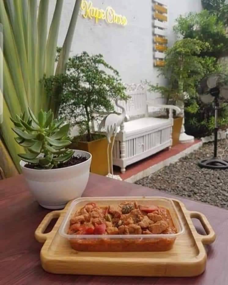 Menu at KAPE CINCO cafe, Marikina
