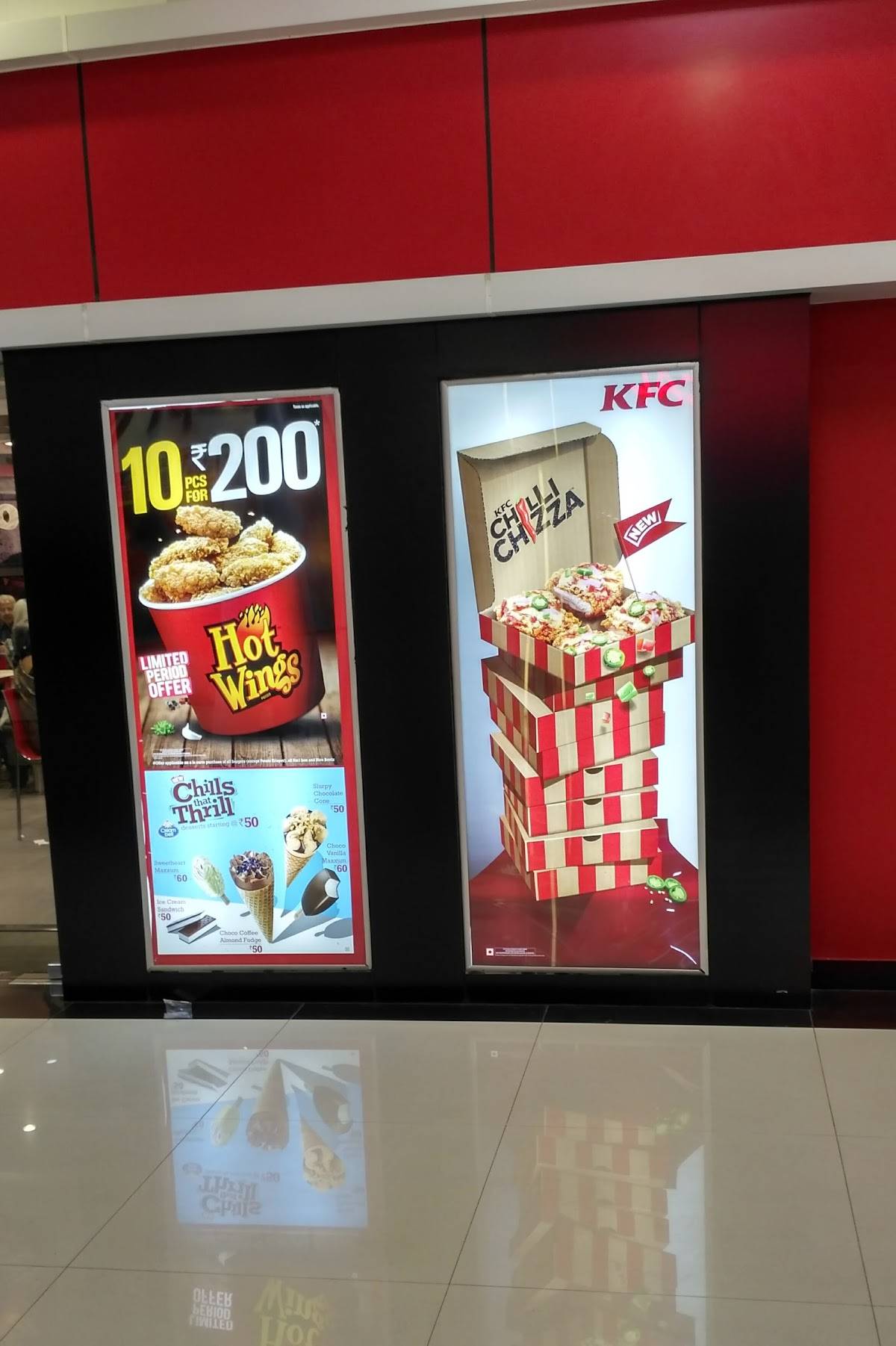 Menu at KFC, Kodungallur, Mughal Mall NH 66