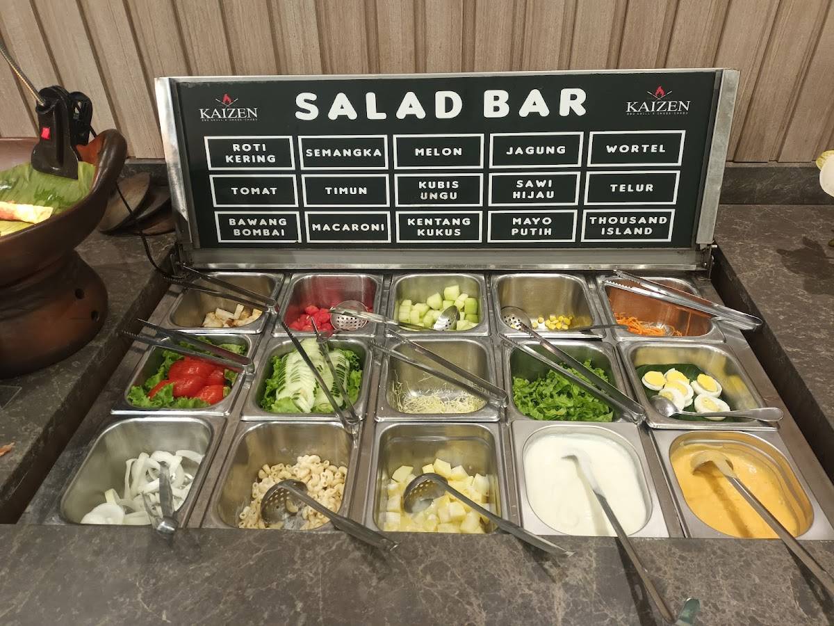 Carta de Kaizen All You Can Eat BBQ Grill & Shabu - Shabu, Surabaya