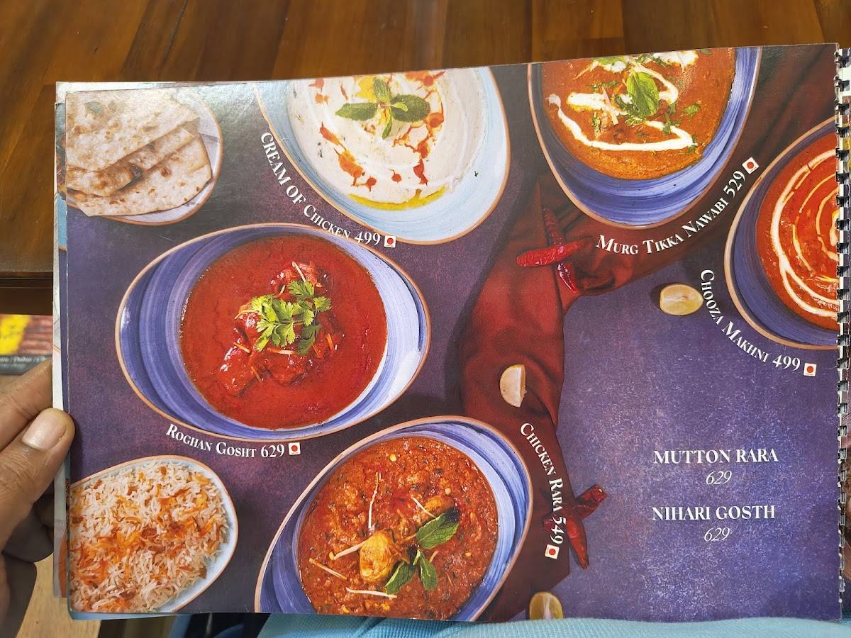Menu at Kebapci, Hyderabad