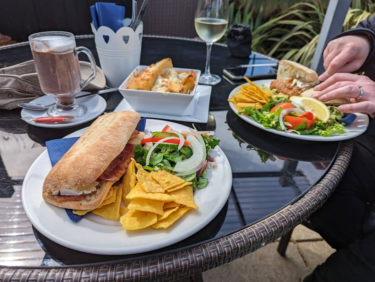 Menu at The Waterfront restaurant, Lowestoft