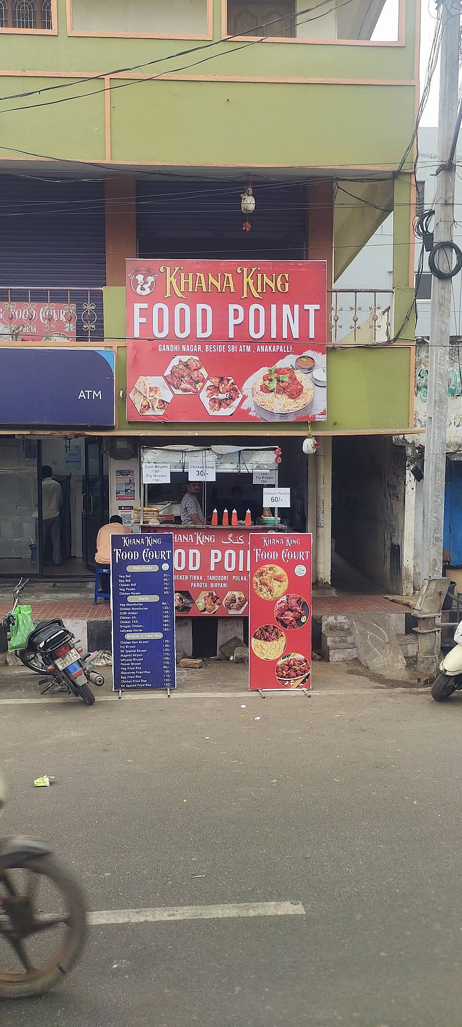 Menu at Khana King Food Court, Visakhapatnam