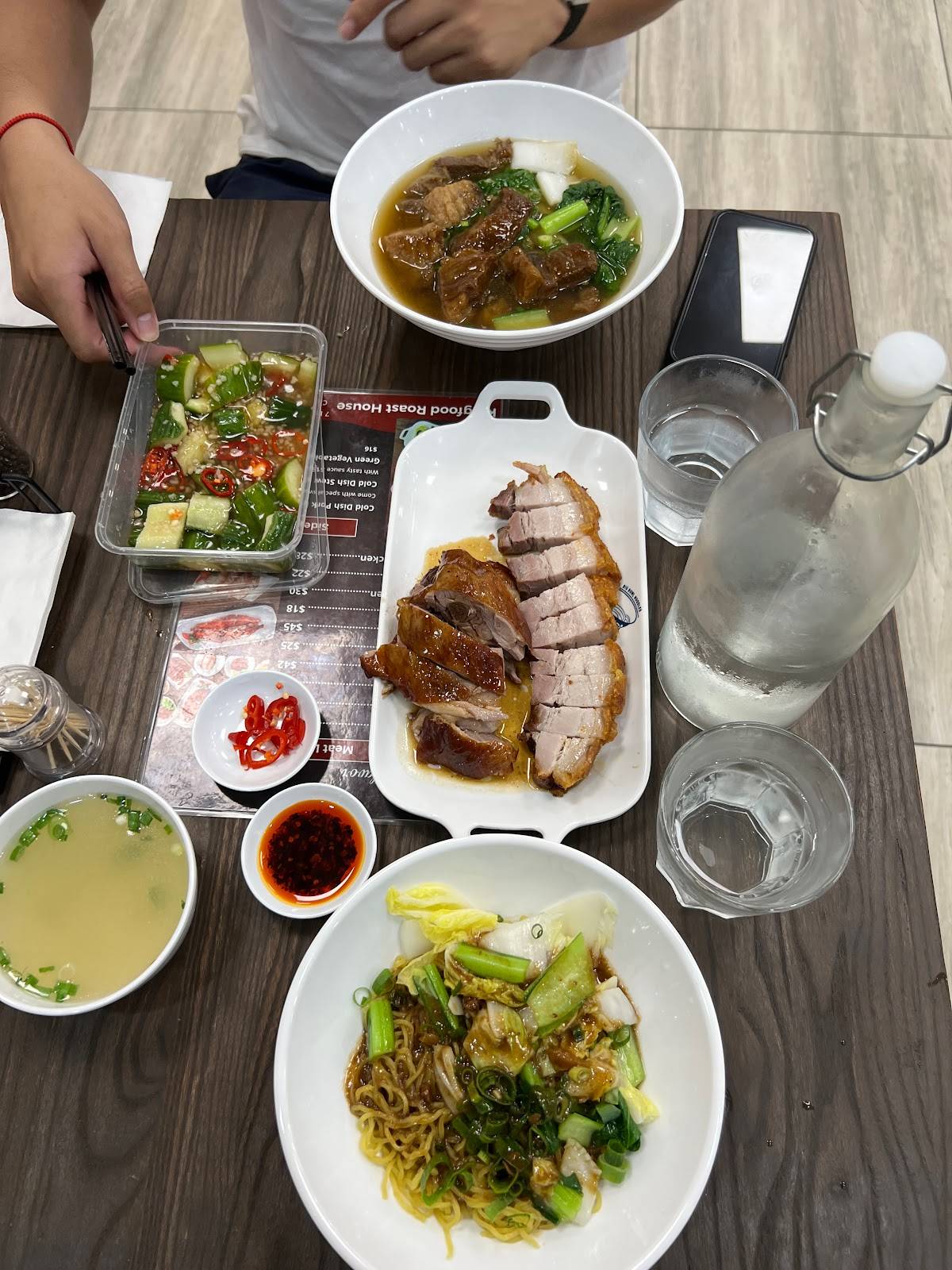 Menu at Kingfood Roast House restaurant, Casuarina
