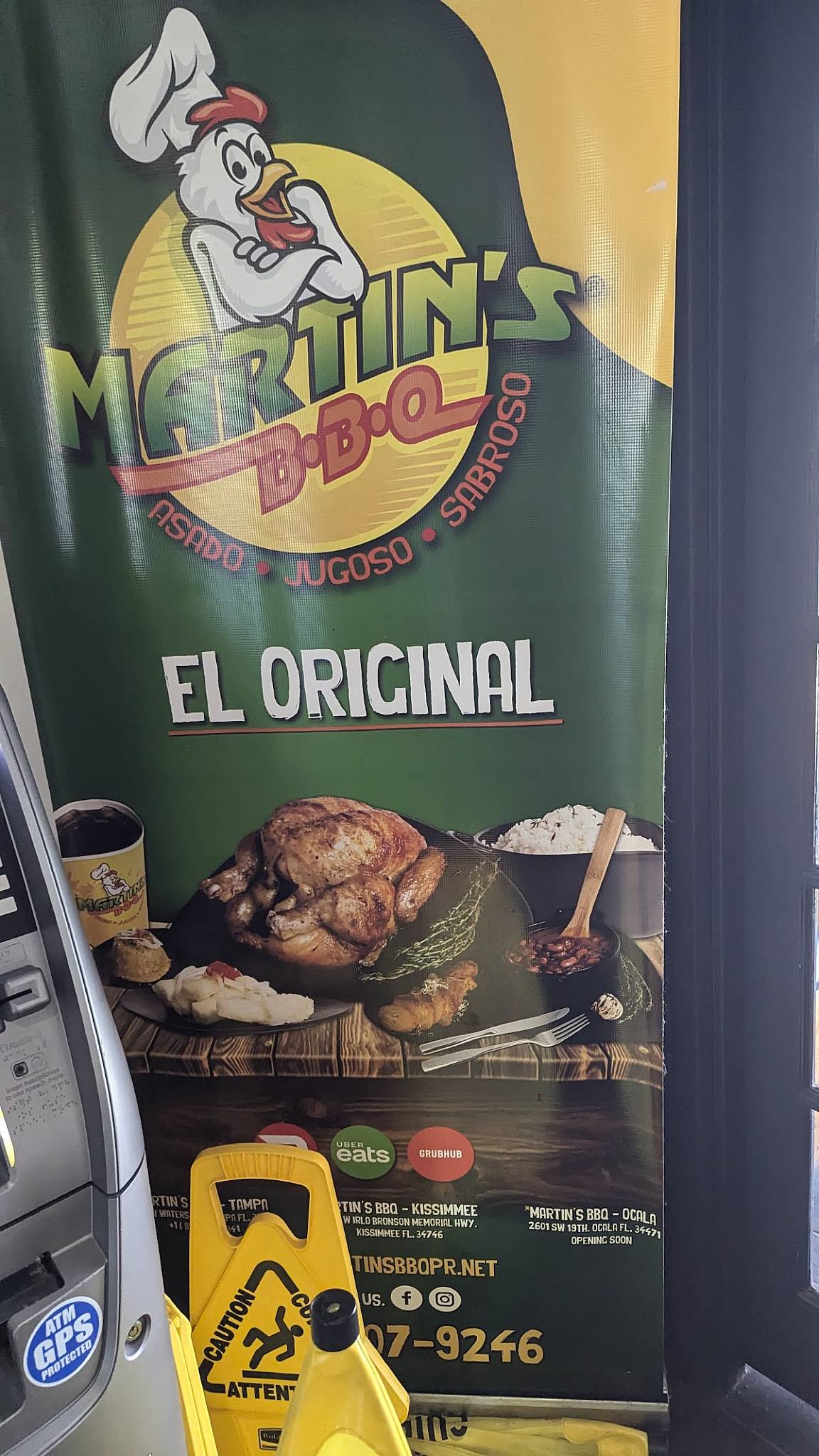 Menu at Martin's BBQ Kissimmee, Kissimmee, W Irlo Bronson Memorial Hwy