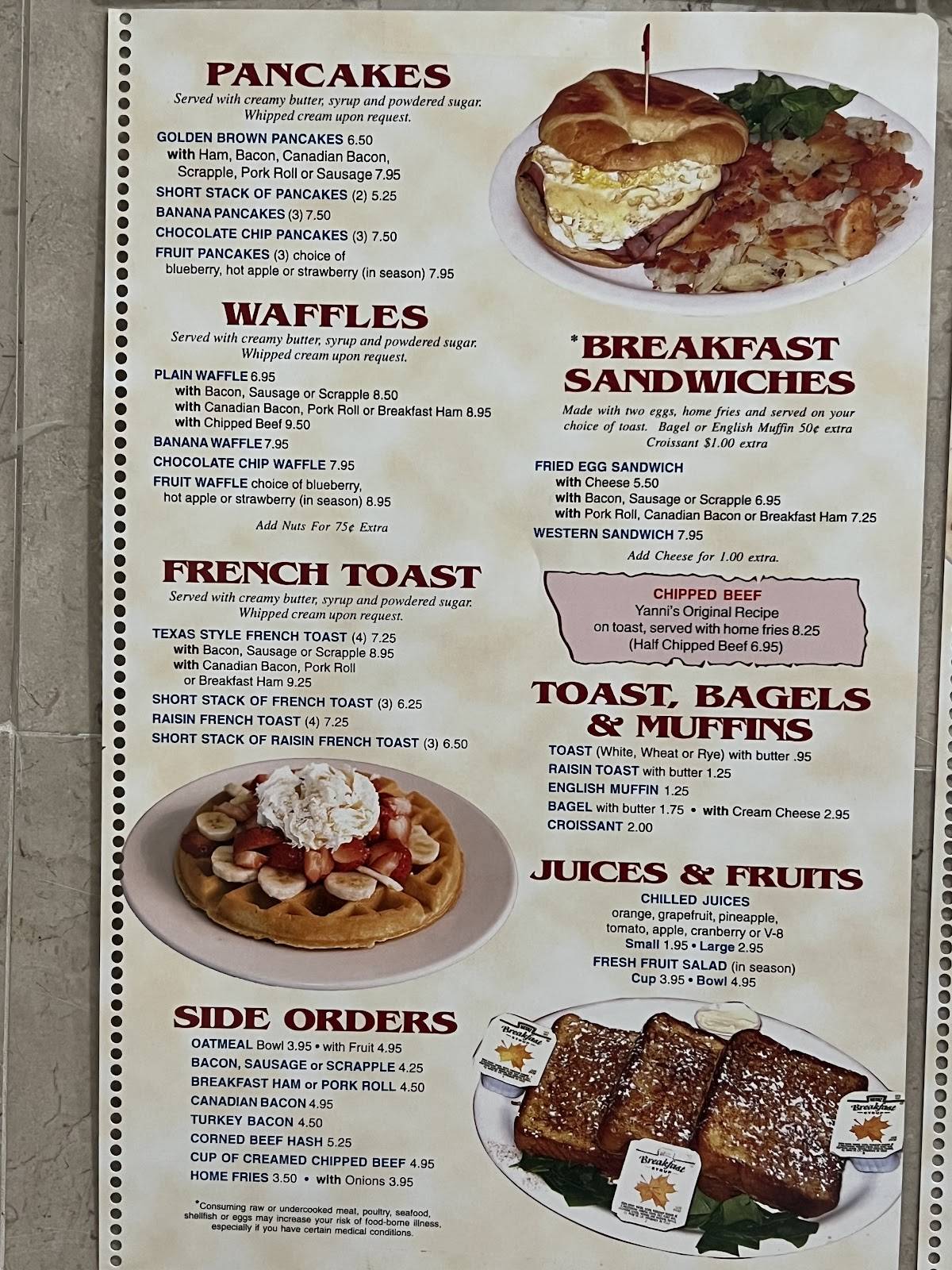 Menu at Koffee Korner Cafe, Lansdale, 201 N Broad St