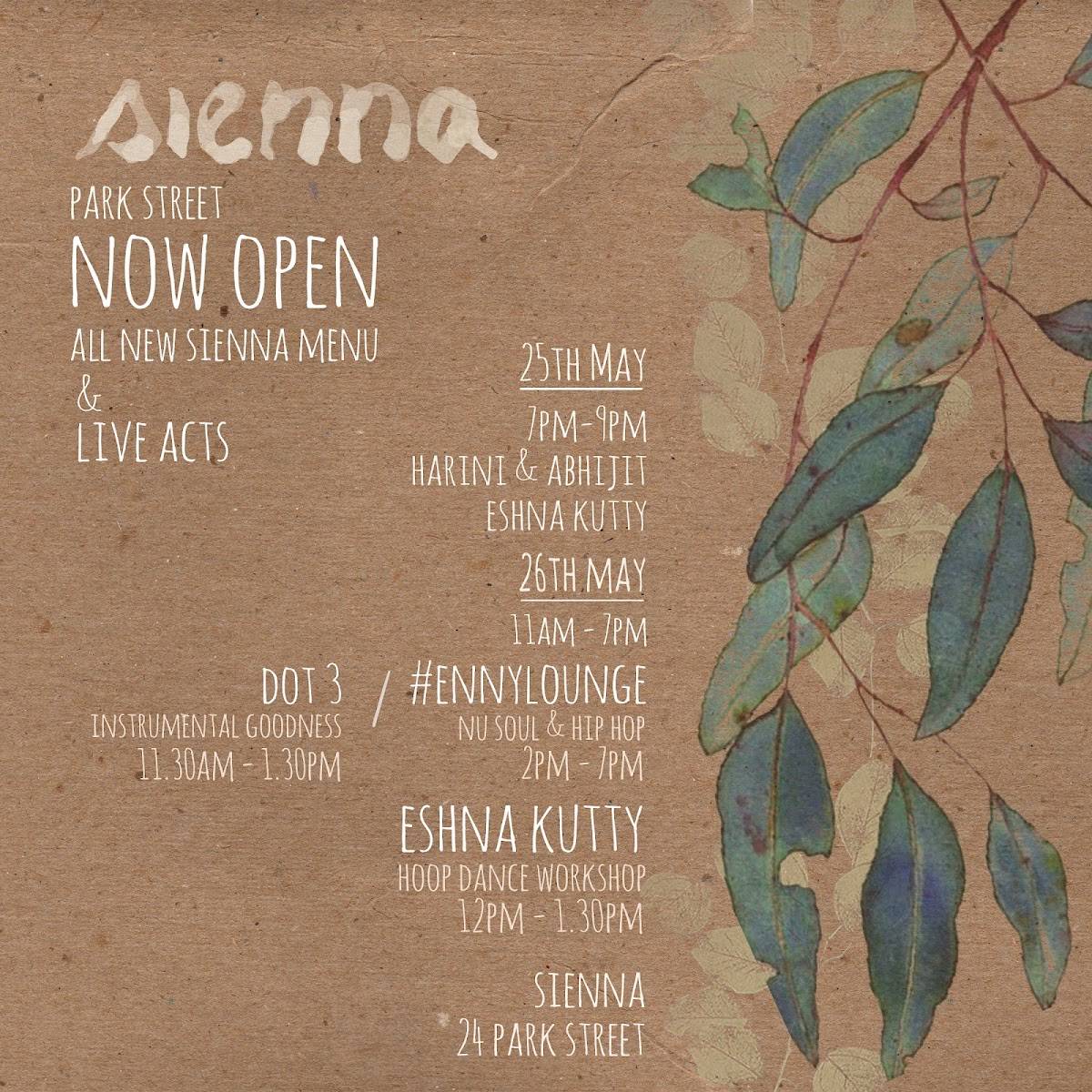 Menu at Sienna Store & Cafe, Kolkata, 49