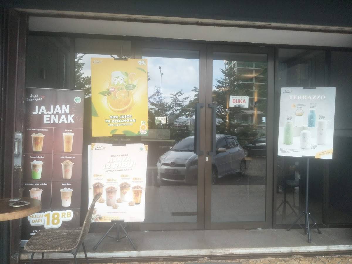 Menu at Kopi Kenangan Ruko Tiban, Batam