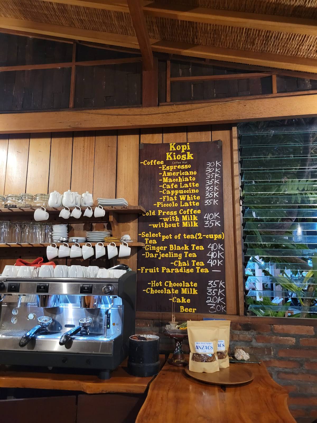 Carta del restaurante Kopi Kiosk - Coffee Hut, Denpasar