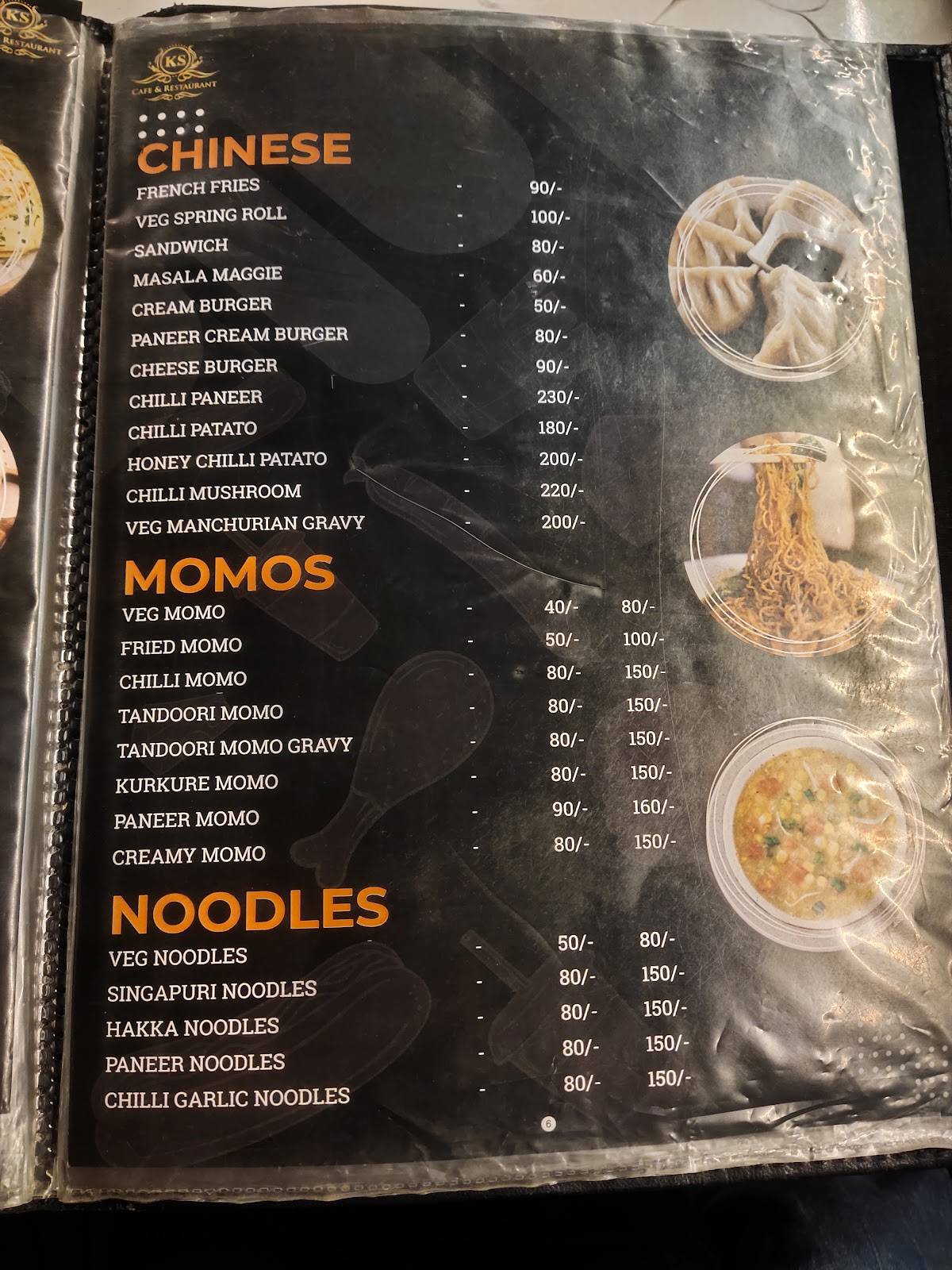 Menu at Krishna Sweets & Fast Food, Dineshpur