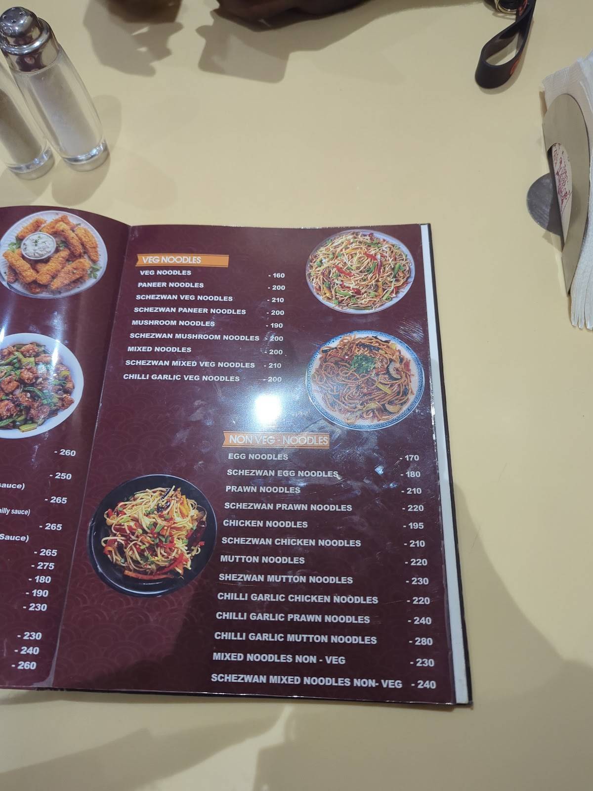 Menu at Kubera Vilas Restaurant, Cuddalore