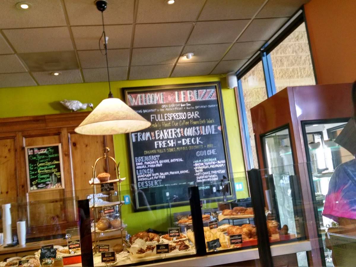 Menu at Le Buzz cafe, Tucson, E Tanque Verde Rd #125