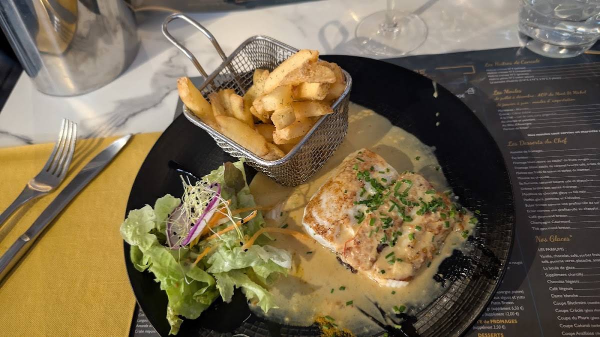 Carta del restaurante Le Phare, Cancale, 6 Quai Admis en Chef Thomas