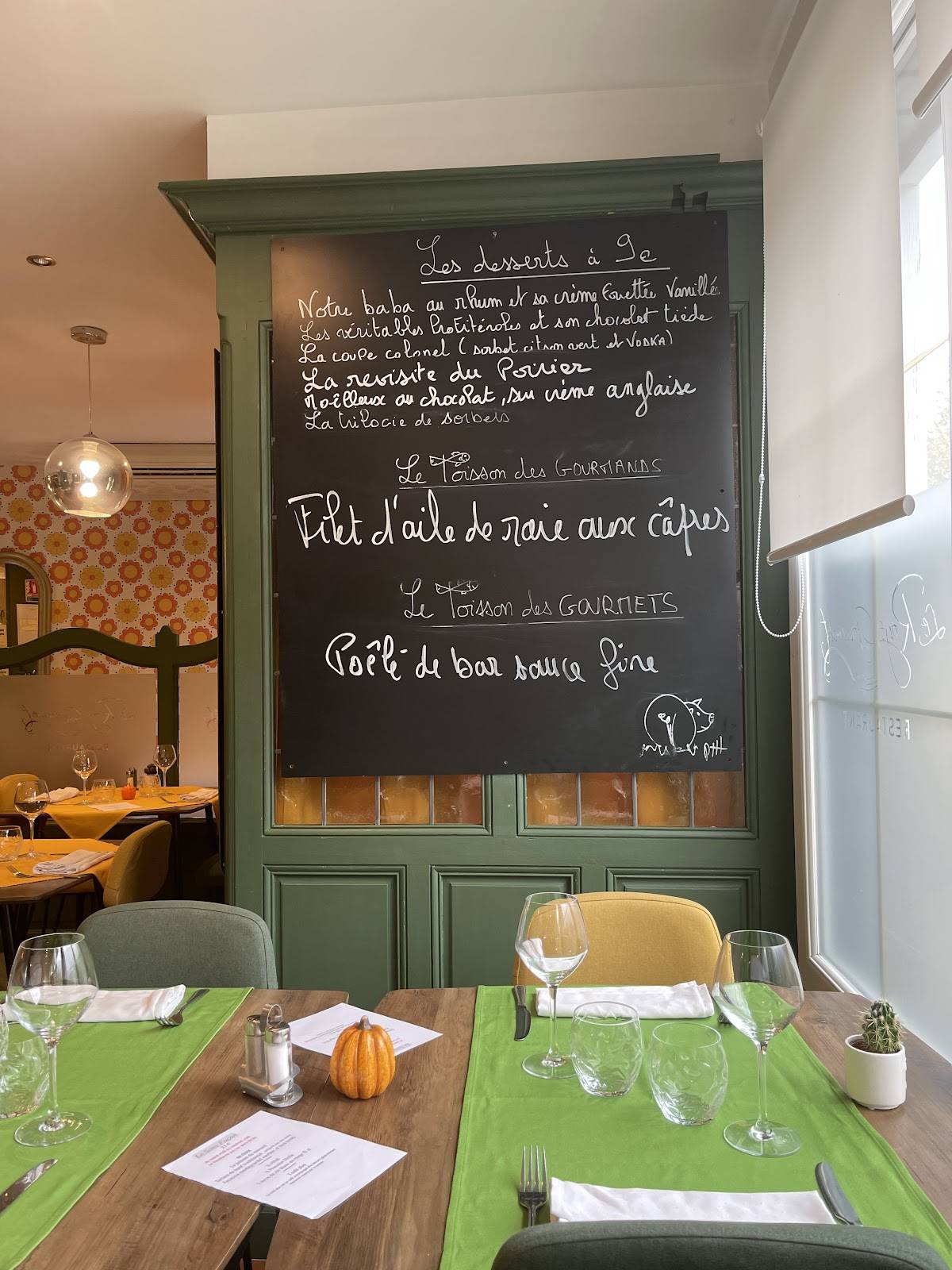 Menu au Le Roye Gourmet restaurant, Roye