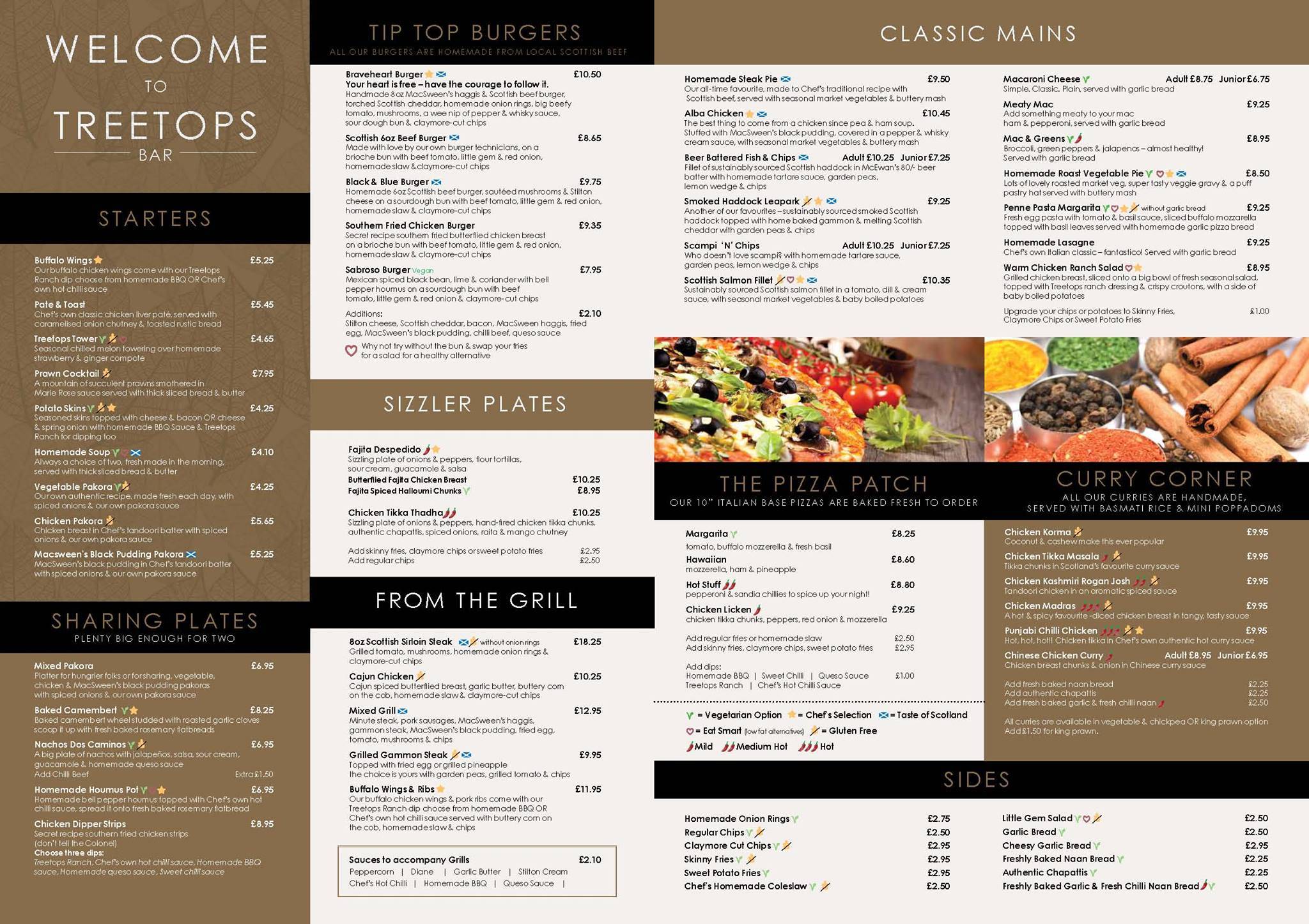 Menu at Leapark Hotel pub & bar, Grangemouth