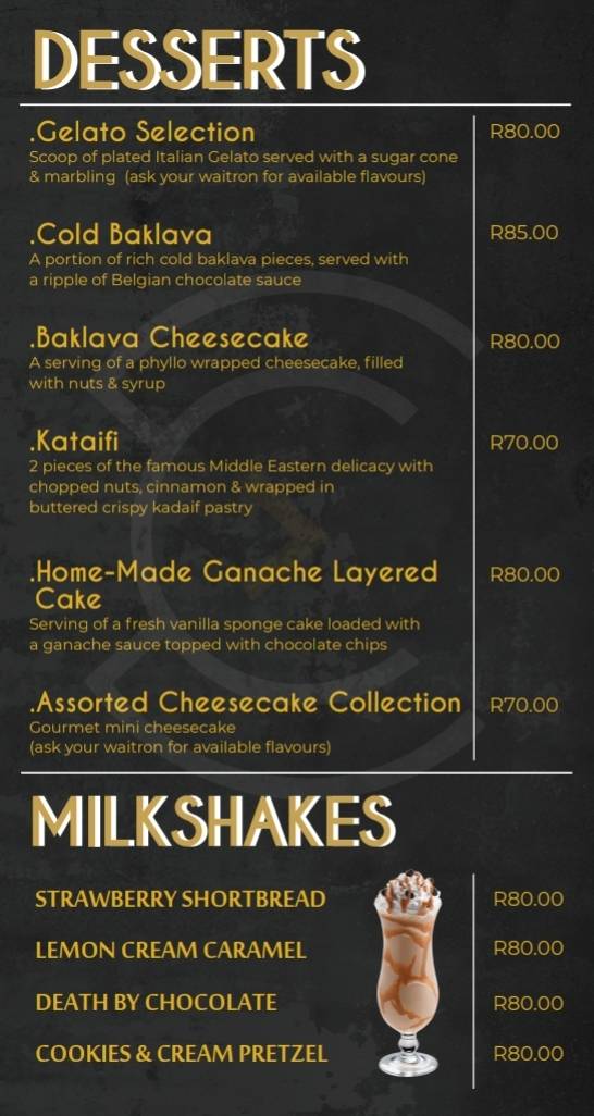 Menu at Mo - Ez Fusion restaurant, Lenasia