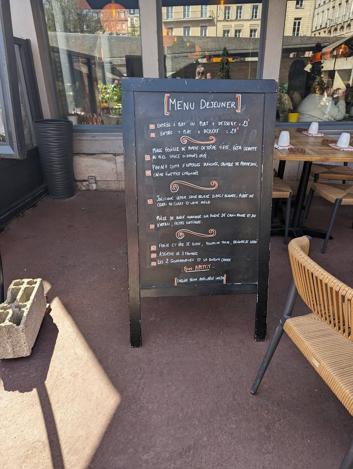 Menu au L'incontournable Rouen restaurant, Rouen