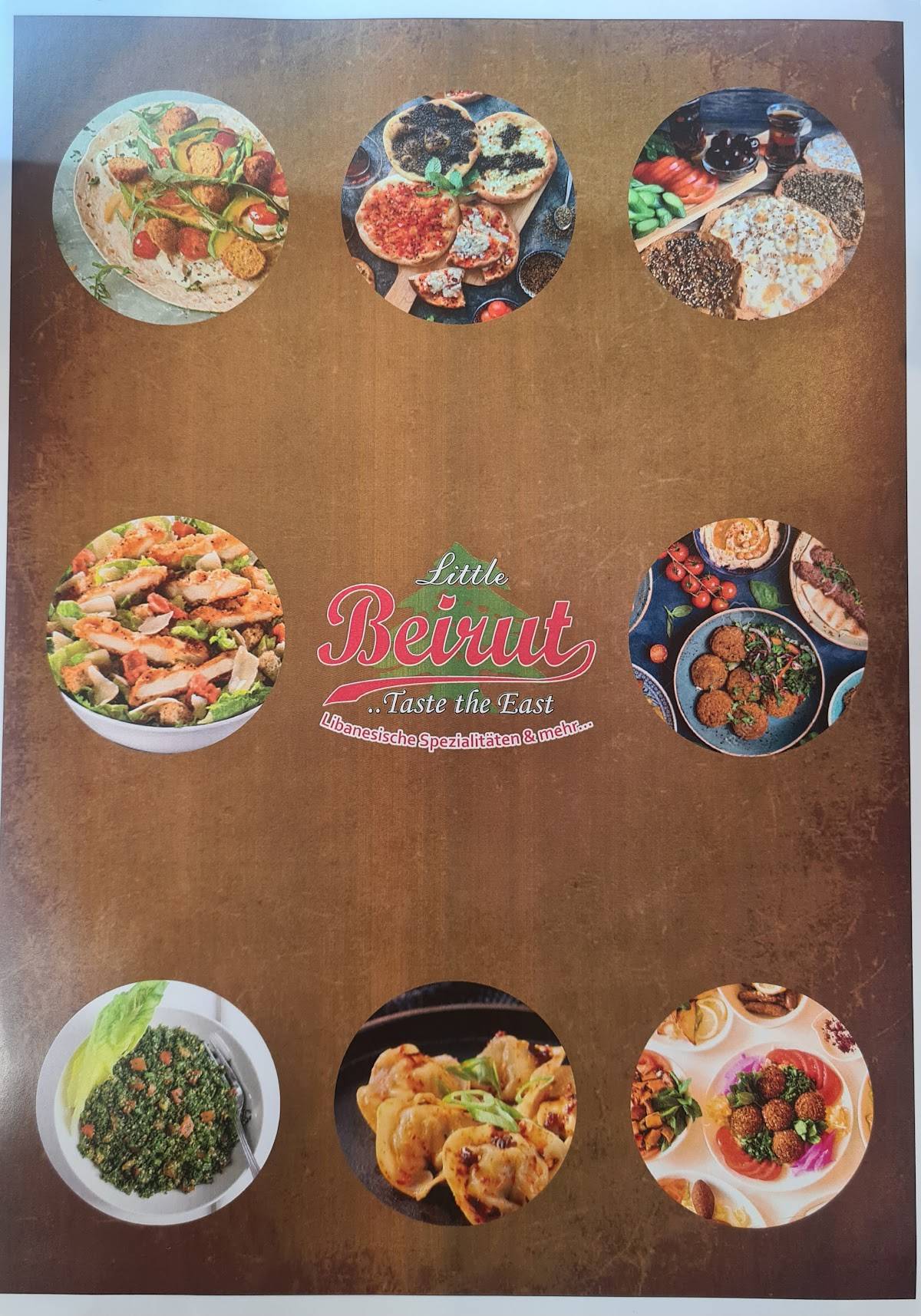 Speisekarte von Little Beirut restaurant, Saarwellingen