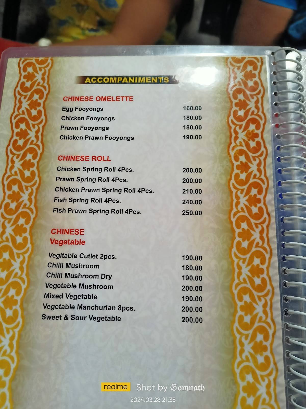 Menu at Lords Restaurant, Kolkata, 12no