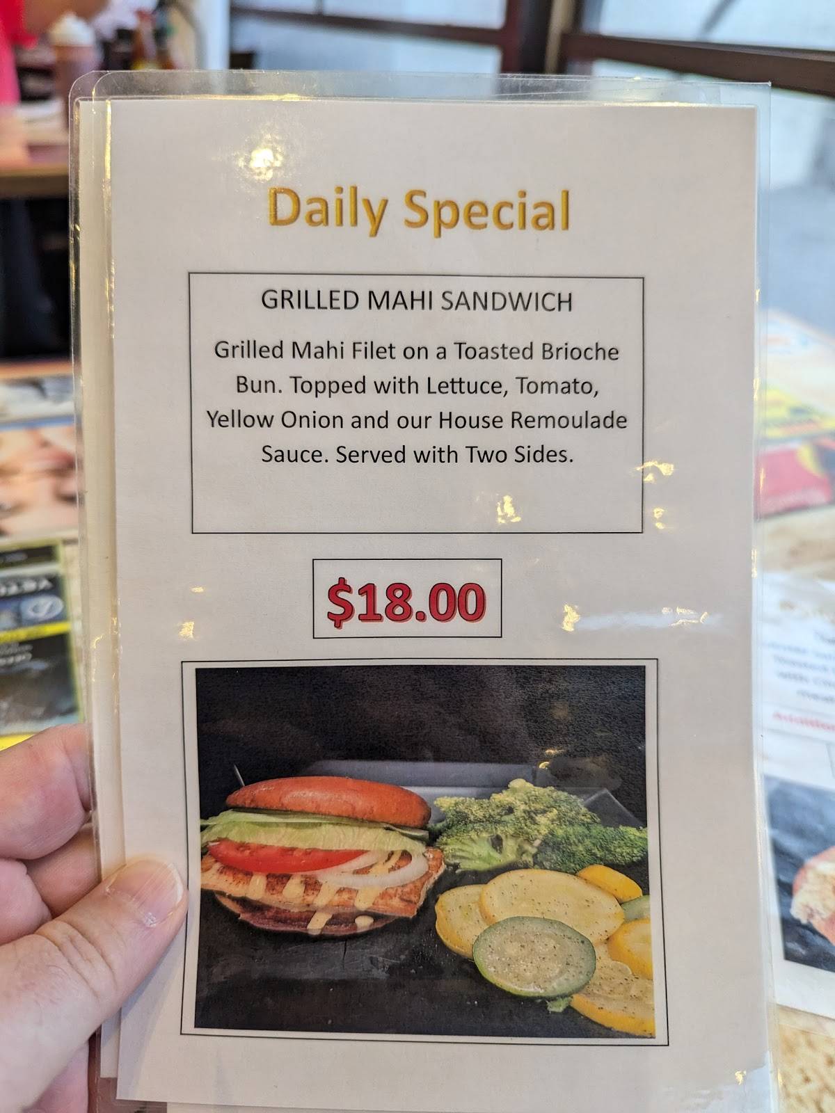 Menu at Simply Seafood Market & Oyster Bar, Lynn Haven