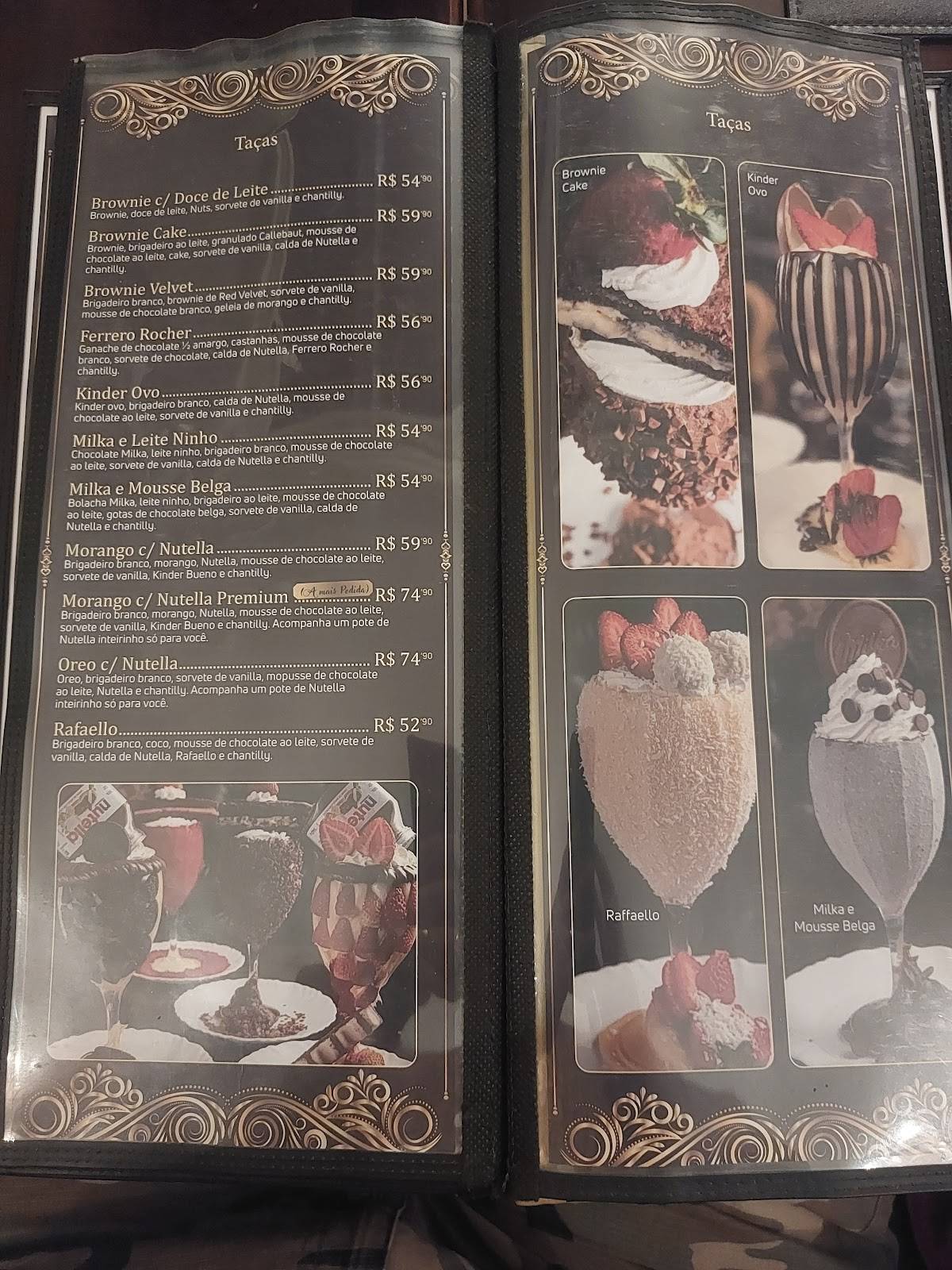 Menu em MANSION XV MOEMA restaurante, São Paulo, Av. dos Carinás