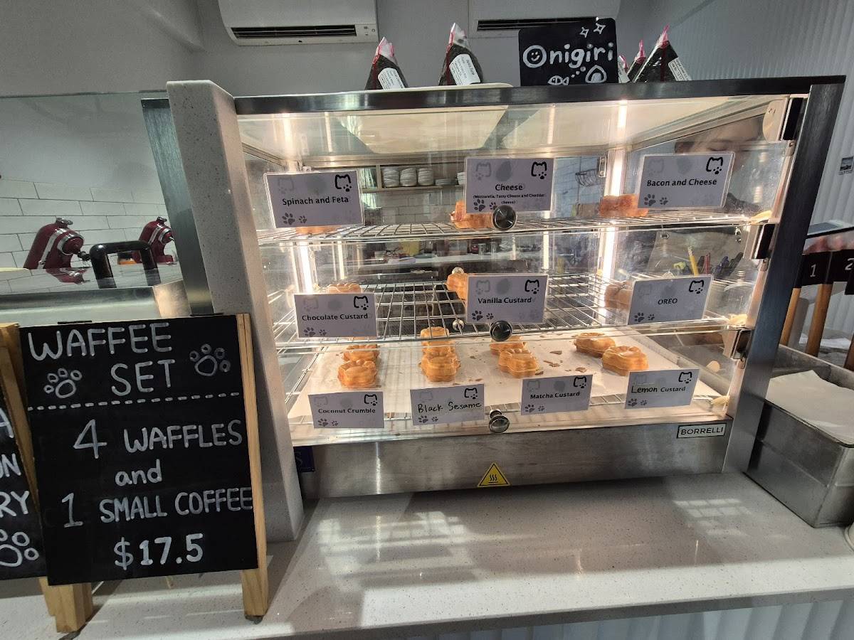 Menu at MEOW WAFFEE - Meow Waffles & Coffee, Darwin City