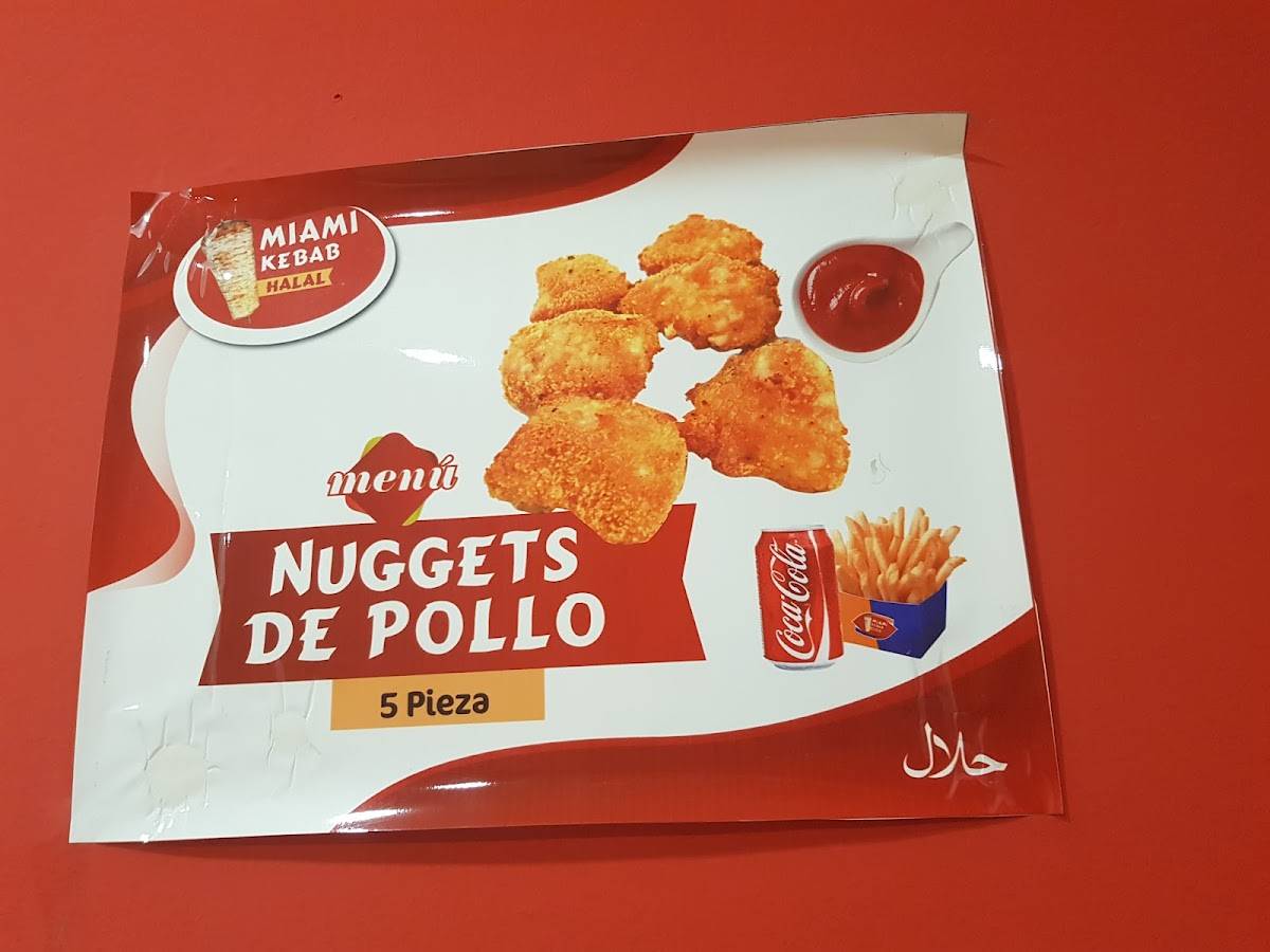 Menu at MIAMI KEBAB, PIZZA, ARROZ (BASMATI) 100%HALAL restaurant ...