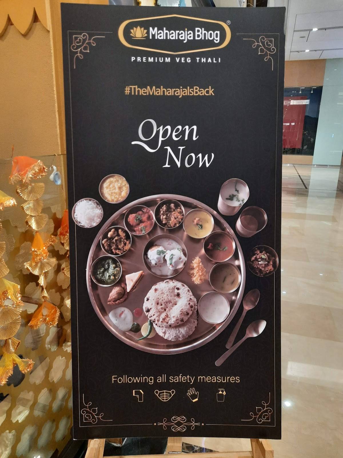 Menu at Maharaja Bhog Premium Veg Thali, Pune