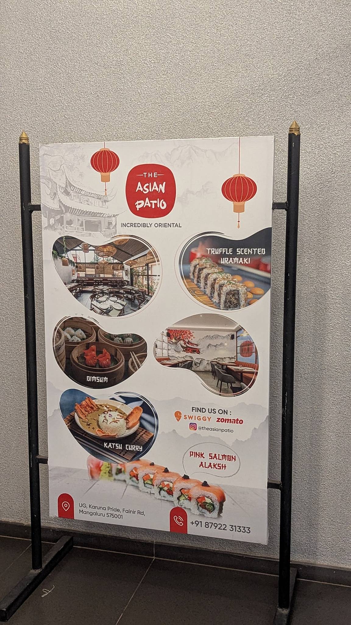 Menu at The Asian Patio (TAP), Mangaluru