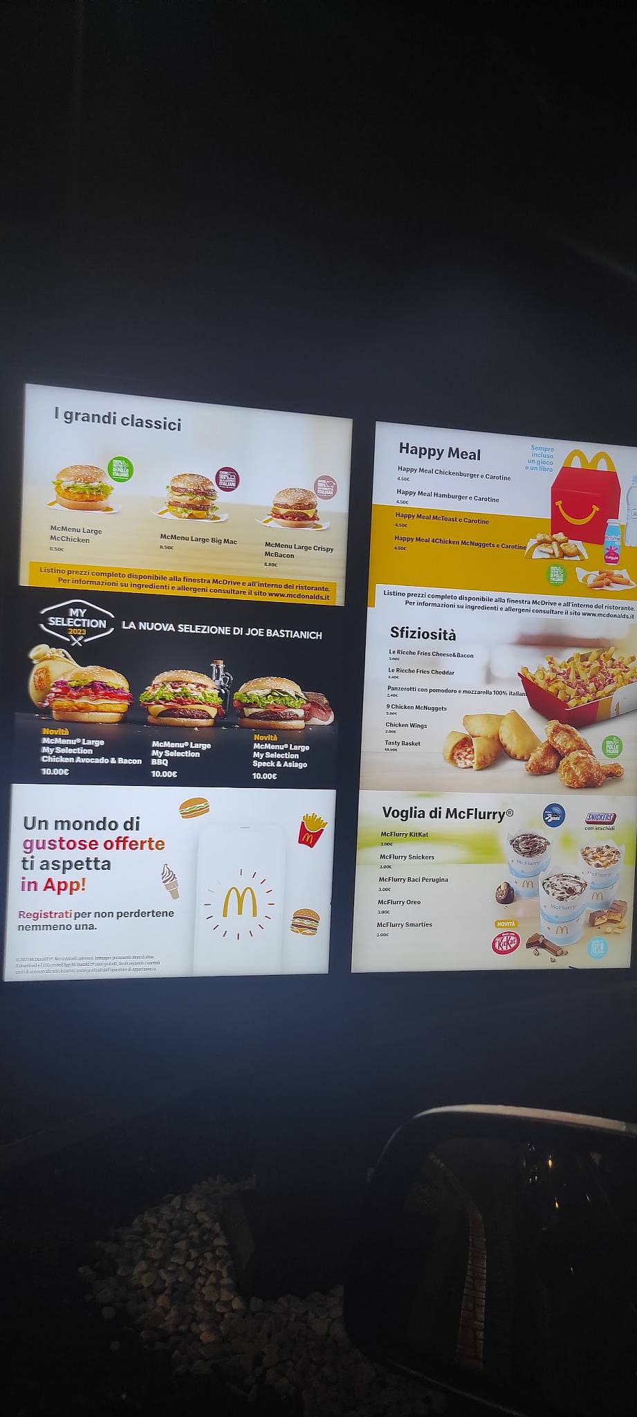 Menu da McDonald's Sedriano fast food, Sedriano, Via Giuseppe Garibaldi