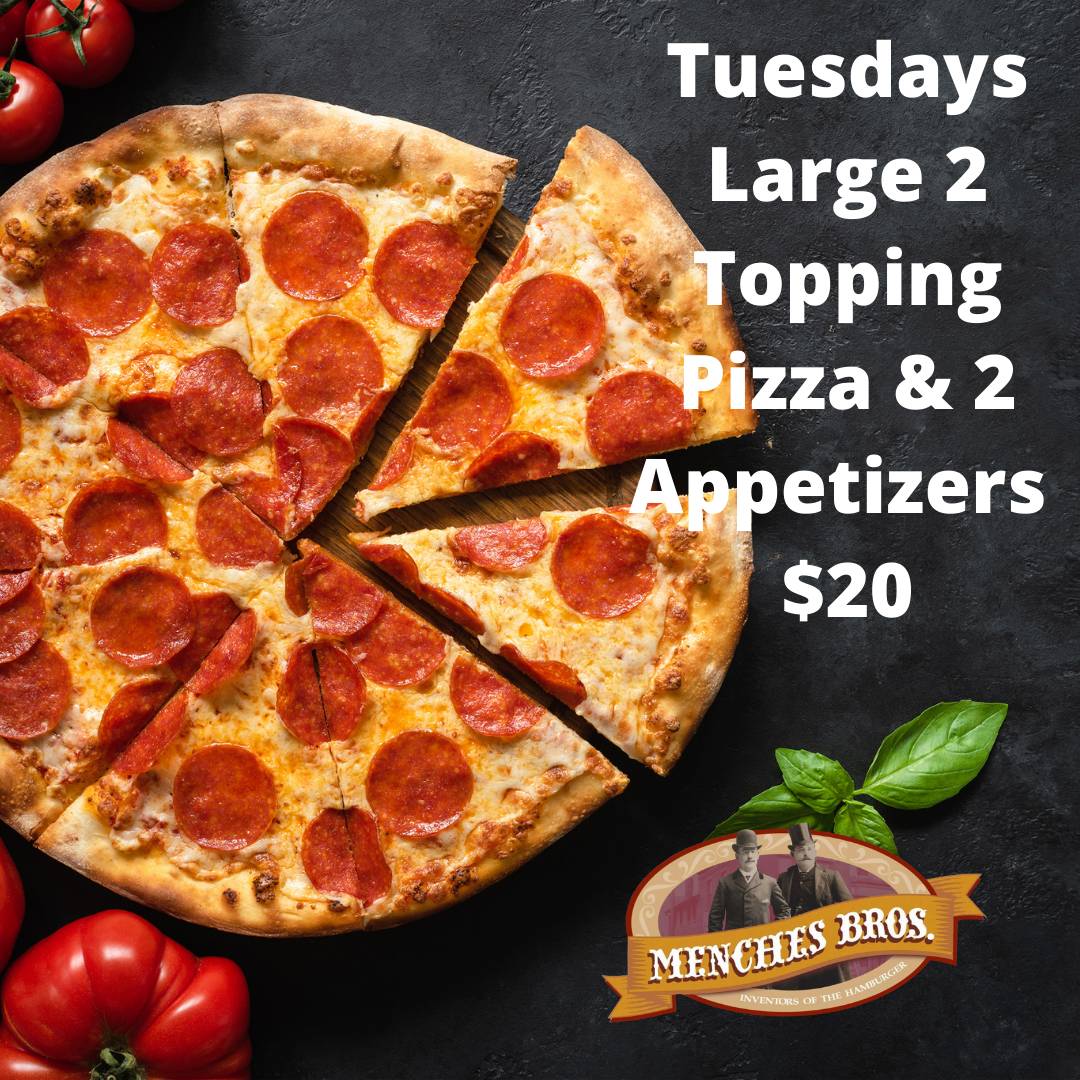 Menu at Menches Brothers Restaurant & Pub, Green